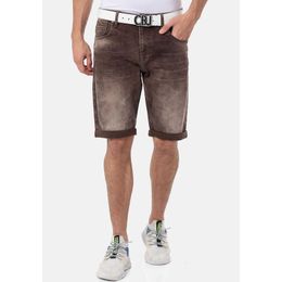Cipo & Baxx CIPO & BAXX Jeansshorts BEIGE 38 - N-Gr N-Gr 38 Sehr bequeme Passform, ideal für entspannte Tage