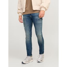 Jack & Jones JACK & JONES Skinny-fit-Jeans »JJILIAM JJCOLE GE 872 SN« Blue Denim 31 - Länge 34 Länge 34 31 Skinny-fit-Jeans mit extra-engem Beinschnitt für eine...