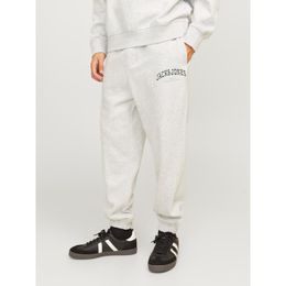 Jack & Jones JACK & JONES Sweathose »JPSTKANE JJCALEB SWEAT PANTS AMT« White Melange XS - N-Gr N-Gr XS Bequeme Sweathose von Jack & Jones