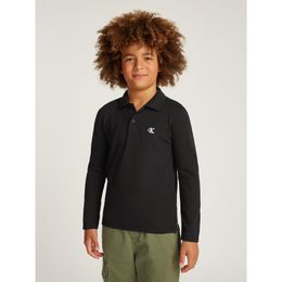 Calvin Klein Jeans Langarm-Poloshirt »LS ESSENTIAL POLO« für Kinder bis 16 Jahre mit Logostickerei Ck Black 4 (104) 4 (104) T-Shirt von Calvin...