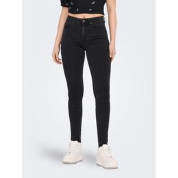 Only Skinny-fit-Jeans »ONLROYAL HW SK CONSTR. BJBOX« Black Denim S (36) - Länge 30 Länge 30 S (36) Skinny-fit-Jeans mit hoher Leibhöhe formt eine...