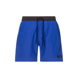 BOSS Badeshorts »Starfish« mit Kontraststreifen blau M - N-Gr N-Gr M Badeshorts von BOSS Black Menswear
