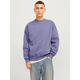 Jack & Jones JACK & JONES Sweatshirt &raquo;JJEURBAN EDGE SWEAT CREW NECK NOOS&laquo;, mit Rippb&uuml;ndchen Nightshadow Blue XL XL Sweater von Jack & Jones