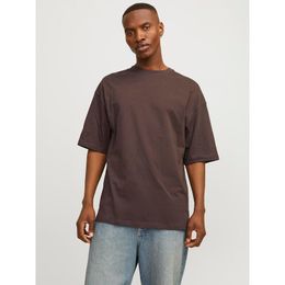 Jack & Jones JACK & JONES Rundhalsshirt »JJECHARGE TEE O-NECK NOOS« mit Rundhalsausschnitt Mulch L L T-Shirt von Jack & Jones