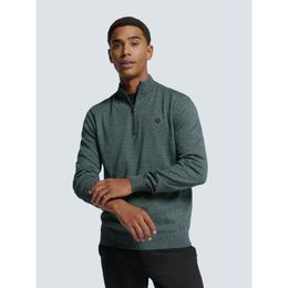 NO EXCESS Troyer in melierter Optik cloud XL XL Strickpullover mit Stehkragen von NO EXCESS