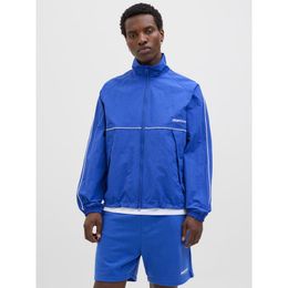 Jack & Jones Jack & Jones Herren Outdoorjacke &raquo;JCOUNION TRACK JACKET SN&laquo; ohne Kapuze Mit stylischem Print blau XXL