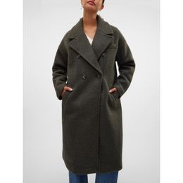 V&eacute;ro Moda VERO MODA Langmantel &raquo;VMELITEERIKA LONG COAT BOO&laquo; Peat XL XL Modischer Mantel von Vero Moda