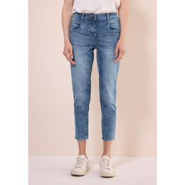 Cecil 3/4-Jeans »Style Scarlett« mit Stretch im 5-Pocket-Style mid blue wash 27 - Länge 26 Länge 26 27 Jeans im Casual Fit von Cecil