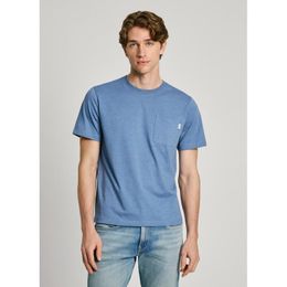 Pepe Jeans T-Shirt »MANS TEE« SEA BLUE S S T-Shirt im Regular Fit für bequemen Tragekomfort
