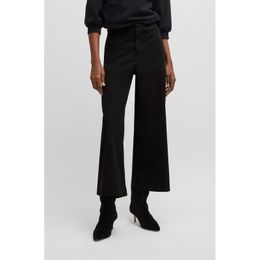 BOSS Orange Culotte »Tahiana Premium Damenmode« in weiter Beinform Black 001 38 - N-Gr N-Gr 38 Culotte von BOSS Orange Womenswear