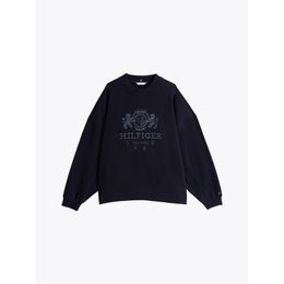 Tommy Hilfiger Curve Sweatshirt &raquo;CRV RLX VARSITY CREST SWTSHRT&laquo;, in Gro&szlig;en Gr&ouml;&szlig;en Desert Sky 54 54 Sweatshirt von Tommy Hilfiger Curve