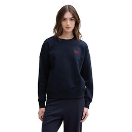 Tom Tailor Denim Sweatshirt aus weicher Baumwolle sky captain XS (34) XS (34) Sweatshirt von Tom Tailor Denim