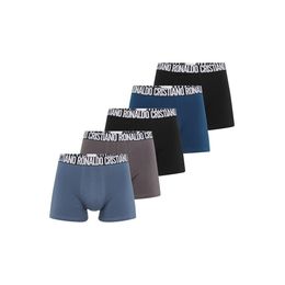 CR7 Cristiano Ronaldo CR7 - Cristiano Ronaldo Boxershorts Herren Größe XXL blau / rauchblau / schwarz / weiß