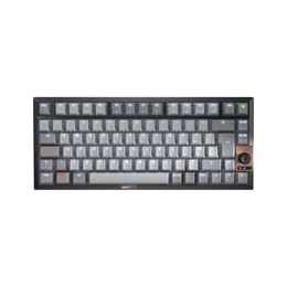 KW 300 MX, Gaming-Tastatur grau/schwarz, DE-Layout, Cherry MX2A Red