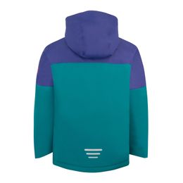 Winterjacke Trollkids "KIDS EIKEDALEN JACKET", M&auml;dchen, Gr. 164, blau (midnight petrol, deep violet, schwarz pink), Obermaterial: 100% Polyester. Futter: 100% Polyamid. Wattierung: 100% Polyester, Jacken Winterjacke