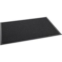 Miltex Schmutzfangmatte EAZYCARE DUET, LxB 600 x 900 mm, verkehrsschwarz