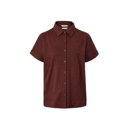 Tchibo - Blusenshirt mit Knopfleiste - Damen - Gr. XL - terrakotta