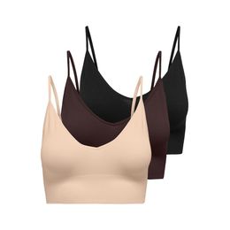 Only Bra 'ONLVICKY' female Beige, Brown, Black size M/L
