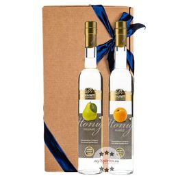 Dolomiti Alpenfeinkost Dolomiti Geschenk-Set Honig Marille & Honig Williams (35 % vol. 1 Liter)