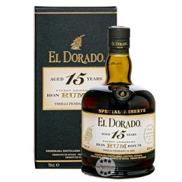 Demerara Distillers El Dorado 15 Jahre Rum (43 % Vol. 0,7 Liter)