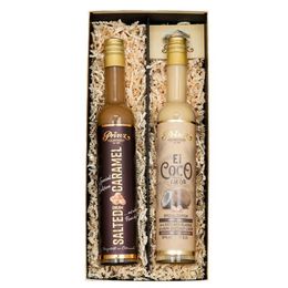 Fein-Brennerei Prinz Prinz Geschenk-Set Creamy Box (17 & 18 % Vol. 1 Liter)