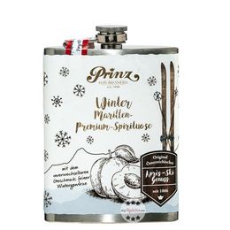 Fein-Brennerei Prinz Prinz Flachmann Winter Marille (34 % vol 0,2 Liter)