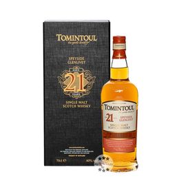 Tomintoul 21 Jahre Single Malt Whisky (40 % Vol. 0,7 Liter)