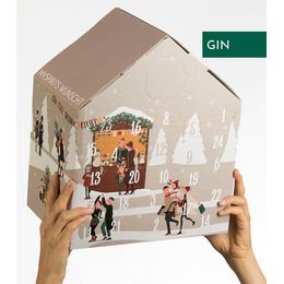 Gin Adventskalender X-Mas Edition (37,5 - 48 % Vol. 0,48 Liter)
