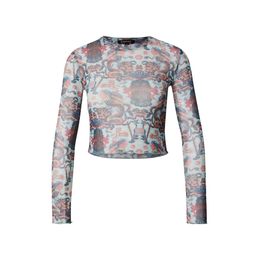 Kaotiko Shirt 'SHANGHAI' Damen Gr&ouml;&szlig;e L blau / marine / hellblau / rot