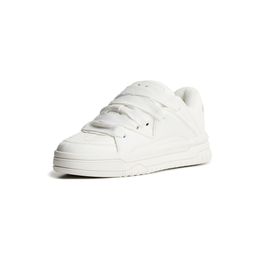 Bershka Sneaker 'CLASSIC' Herren Gr&ouml;&szlig;e 44 wei&szlig;