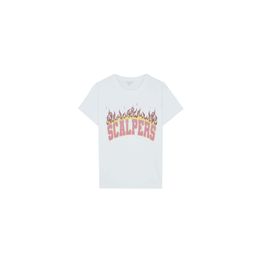 Scalpers Scblaze Tee ' ' Damen Gr&ouml;&szlig;e M wei&szlig; / offwhite