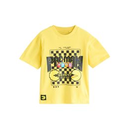 next T-Shirt 'Pac Man' Jungen Gr&ouml;&szlig;e 98 azur / gelb / rot / schwarz