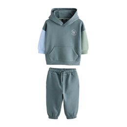 next Set: Sweatshirt und Hose Jungen Gr&ouml;&szlig;e 86 himmelblau / gr&uuml;n / petrol / wei&szlig;