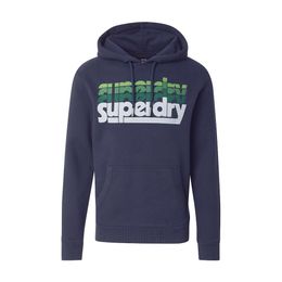 Superdry Sweatshirt Herren Größe XXL navy / hellgrün / dunkelgrün