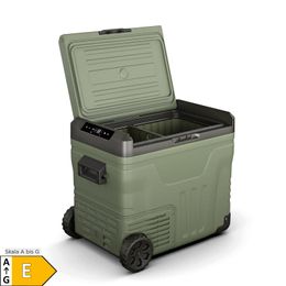 Klarstein PolarForce 50L Kompressor-K&uuml;hlbox LCD-Panel Beleuchtung Off-Road Batterieschutz 12V/230V Gr&uuml;n 50 Liter