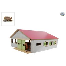 KIDS GLOBE Pferdestall mit 3 Boxen und Reitplatz, L&uuml;nge: 62 cm