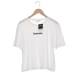 Lacoste T-Shirt Damen Gr&ouml;&szlig;e XS Second Hand wei&szlig;
