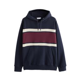 next Sweatshirt Herren Gr&ouml;&szlig;e S navy / bordeaux / wei&szlig;