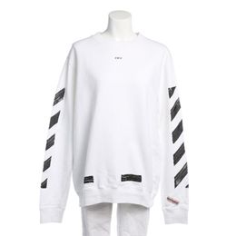 Off-White Sweatshirt / Sweatjacke Damen Gr&ouml;&szlig;e S Second Hand wei&szlig;