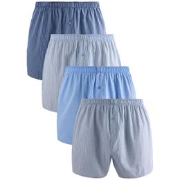 next Boxershorts Herren Gr&ouml;&szlig;e XXL rauchblau / opal / hellblau / dunkelblau