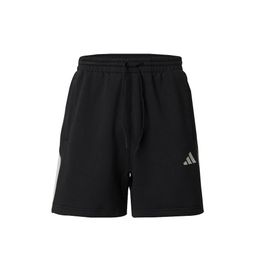 adidas Sportswear Sportshorts 'ESS' Herren Größe XS schwarz / weiß