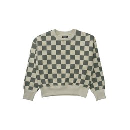 STACCATO Sweatshirt M&auml;dchen Gr&ouml;&szlig;e 140 pastellgr&uuml;n / dunkelgr&uuml;n