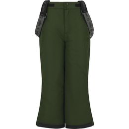 ZIGZAG Skihose 'Soho' Jungen Gr&ouml;&szlig;e 98 dunkelgr&uuml;n