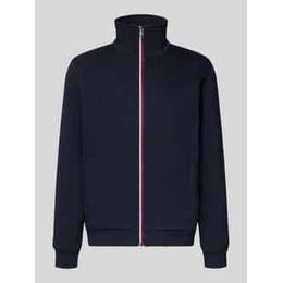 Tommy Hilfiger Regular Fit Sweatjacke aus Baumwoll-Mix