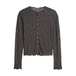 Bershka Bluse Damen Gr&ouml;&szlig;e XS dunkelgrau