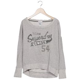 Superdry Sweater Damen Größe S Second Hand grau