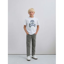 Scalpers Scetnicskull Tee Kids ' ' Jungen Gr&ouml;&szlig;e 164 wei&szlig;