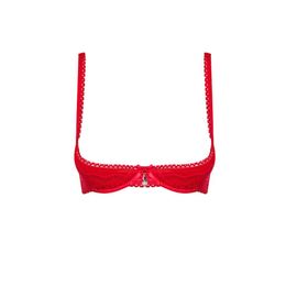 Obsessive Minimizer 'Halb-BH Lovica' Damen Größe 80 rotmeliert