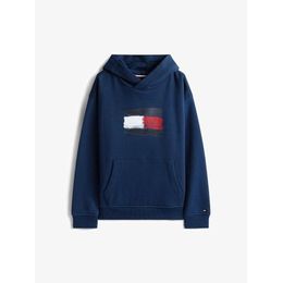 Tommy Hilfiger Sweatshirt 'FLAG JUNIOR' Jungen Gr&ouml;&szlig;e 164 marine