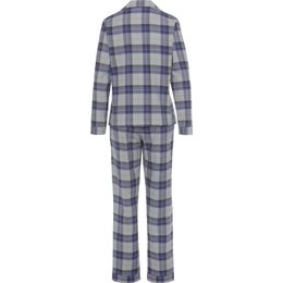 Vivance Dreams by Lascana Damen Pyjama, blau, Gr&ouml;&szlig;e 44